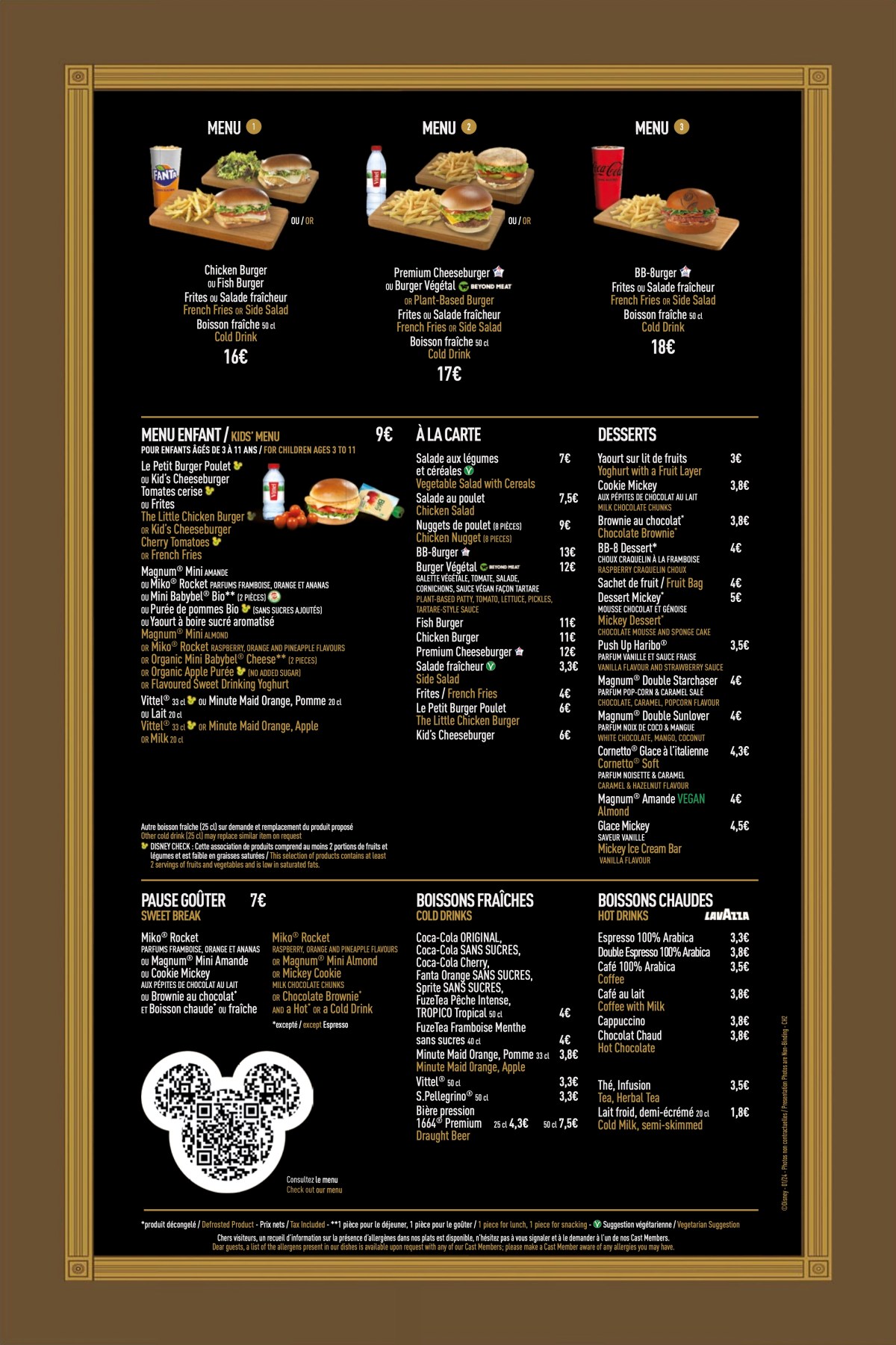 Fast-foods | Disneyland Paris bons plans